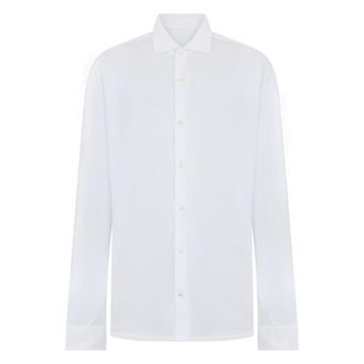 Fedeli Homme, Chemises, Blanc, Taille: 5XL Chemise blanche l&eacute;g&egrave;re, &eacute;l&eacute;gante et polyvalente