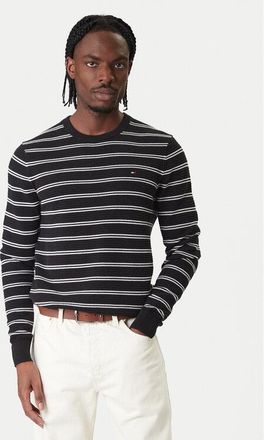 Tommy Hilfiger Pullover Seasonal MW0MW41643 Schwarz Regular Fit