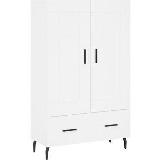 vidaXL Highboard Wei&szlig; 69,5x31x115 cm Holzwerkstoff Vidaxl