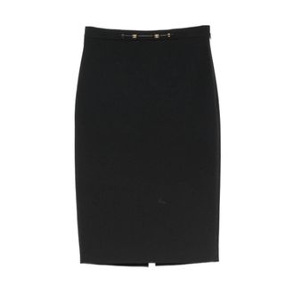 Elisabetta Franchi Midi Kleider - - Skirts - Damen - Schwarzk - L