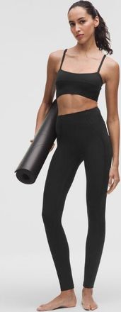 lululemon Align No Line Hose mit hohem Bund für Frauen - 71 cm - Größe 12 in Black