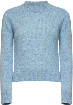 Dries Van Noten Pull Col Rond - Bleu