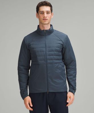 lululemon Down for It All Daunenjacke mit Füllkraft 700 für Männer - Größe 2XL in Shale Blue