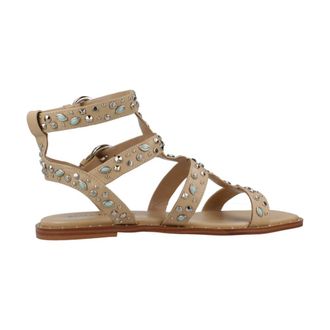 Alma En Pena R&ouml;mischer Stil Flache Sandalen - - Shoes - Damen - Braun - 38 EU