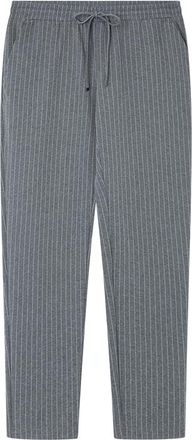 Springfield Damen Joggerconrayas.Cinturaelásticaybolsillofalsoenlapartetrasera. Strick-Jogginghose, Anthrazit Grau, 40W/28L