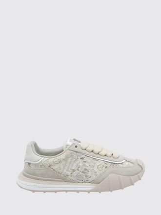 Dolce & Gabbana Baskets basses DG Athletic en dentelle et daim