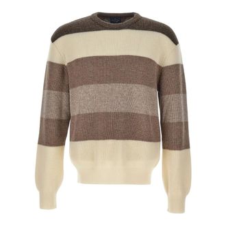 Paul & Shark Pull en laine &agrave; col rond - Homme - Pulls - Multicolore - Taille: 2XL