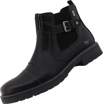 Mustang Jeans Herren Stiefelette black EU 46