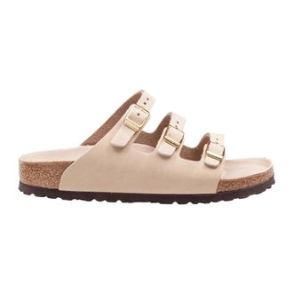 Birkenstock Femme, Chaussures, Beige, Taille: 41 EU Sandalette Confortable avec Bretelles R&eacute;glables