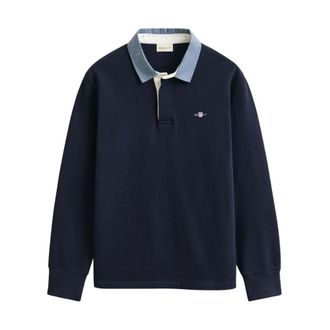 GANT Heavy Rugger Polo - - Tops - Herren - Blau - M