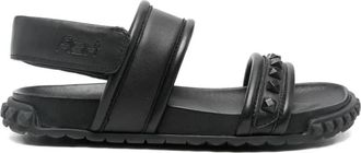 Ash studded strap sandals - Schwarz
