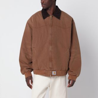 Carhartt Work in Progress OG Santa Fe braune Baumwolljacke