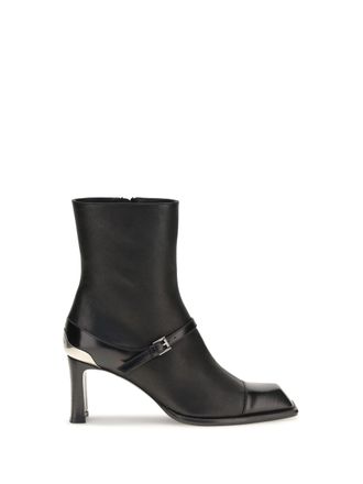 Alexander McQueen Niko Ankle Boot - Black