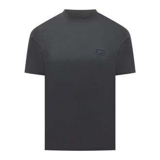 Emporio Armani Homme, Tops, Bleu, Taille: L Stretch Jersey T-Shirt