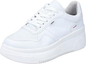 Rieker Femme M7811 Chaussures Basses à Lacets, Blanc, 42 EU