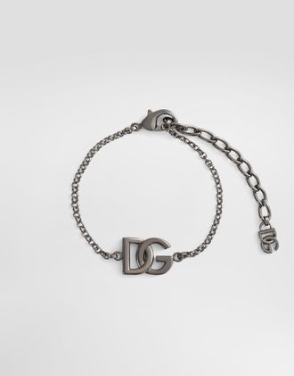 Dolce & Gabbana Armband Dg-logo - Mann Bijoux Rot Metall Onesize