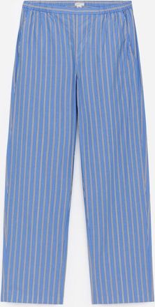 Arket Pyjamahose Aus Baumwolle -Blau