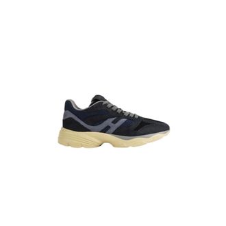 Hogan Homme, Chaussures, Bleu, Taille: 44 EU Baskets de Jogging Bleu Marine