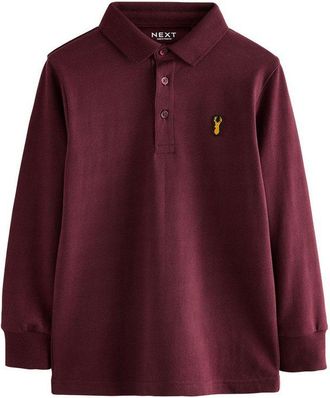 Next Langarm-Poloshirt Langärmeliges Polo-Shirt (1-tlg)
