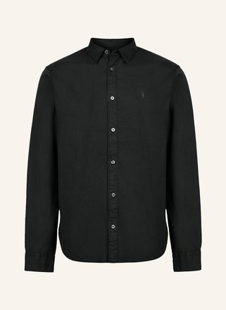 AllSaints Allsaints Hemd Hawthorne Slim Fit schwarz
