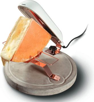 Boska Boska Raclette Quattro Beton - Schweizer Tradition - drehbarer Tr&auml;ger