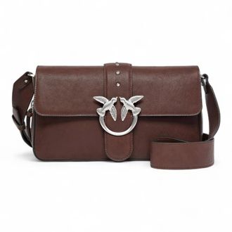 Pinko Pinko, Femme, Sacs, Brun, Taille: ONE Size Classic Love Bag Slouchy Medium