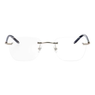 Montblanc Montblanc, Homme, Accessoires, Gris, Taille: 54 MM Lunettes Optiques &Eacute;l&eacute;gantes Mb0274O