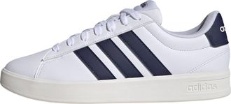 adidas Herren Grand Court 3.0 Shoes, FTWR White/Dark Blue/core White, 41 1/3 EU