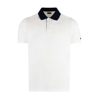 Paul & Shark Polo en coton avec col contrastant - Homme - Tops - Blanc - Taille: 2XL