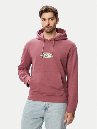 Guess Sweatshirt M6YQ07 K3996 Violett Regular Fit