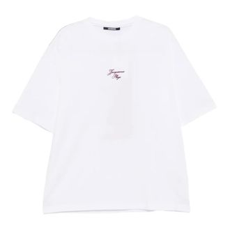 Jacquemus Femme, Tops, Blanc, Taille: 40 FR T-Chemises