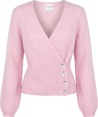 Americandreams Americandreams, Femme, Pulls, Rose, Taille: 44 FR Mariya Wrap Cardigan