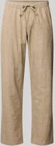 Jack & Jones Relaxed Fit Hose aus Baumwoll-Leinen-Mix Modell KANE