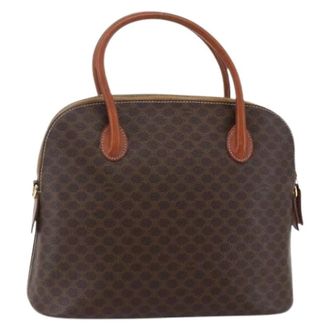 Celine Sac &agrave; main vintage Pre-owned - Femme - Pre-owned - Brun - Taille: ONE Size