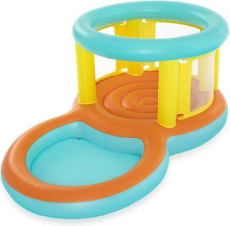 Bestway H&uuml;pfburg mit Planschbecken Jumptopia 239 x 142 x 102 cm
