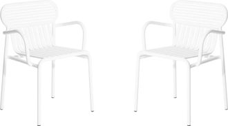 PETITE FRITURE Chaise Week-end avec accoudoirs - Set de 2 Petite friture