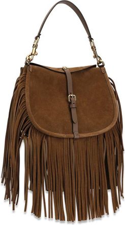 Etro Womens Brown Calf Leather Bos Taurus Shoulder Bag