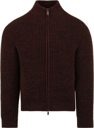 Moorer Homme, Pulls, Brun, Taille: L Bomber Jacket