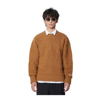 Ader Error Round-Neck Strickwaren - - Knitwear - Herren - Braun - XL