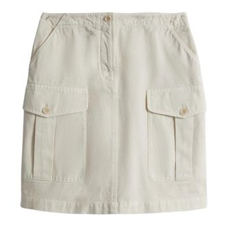 Aspesi Cargo Baumwollrock vielseitige Sommergarderobe - - Skirts - Damen - Wei&szlig; - S