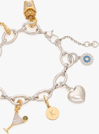Kate Spade New York Kate Spade One In A Million Armband Mit Ketten-Anh&auml;nger f&uuml;r Frauen in Silber | Metall