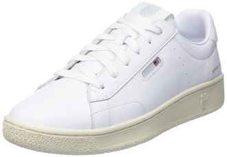 K-Swiss Herren Slammklub CC Sneaker, WHT/WHT/Vintage, 41.5 EU