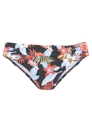 s.Oliver Damen Suki-18 Bikini-Unterteile, Bordeaux-schwarz Gemustert, 40 EU