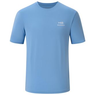 Bassdash Herren T-Shirts Kurzarm UPF 50+ Angelshirts Performance UV-Sonnenschutz Wandern Atmungsaktives Schnelltrocknendes