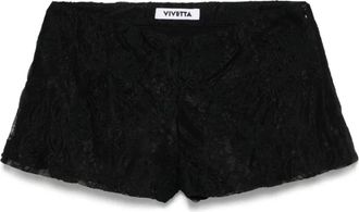 Vivetta Vivetta, Femme, Shorts, Noir, Taille: 36 FR Short Shorts