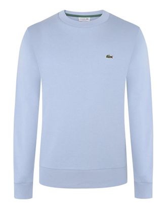 Lacoste Sweatshirt in Fleece-Qualit&auml;t mit Krokodil-Aufn&auml;her, Classic Fit in