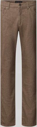 Bugatti Regular Fit Hose aus Baumwoll-Mix mit Viskose-Anteil Modell Cordoba
