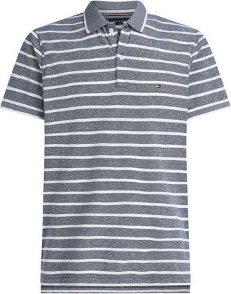Tommy Hilfiger Herren Poloshirt mit Leinen LINEN REG POLO