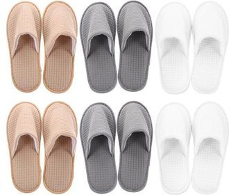 BESPORTBLE Lot de 6 paires de dint&eacute;rieur lavables et confortables, unisexes, chauds et antid&eacute;rapants, parfaits pour hommes et femmes, pour le spa, les voyages, l