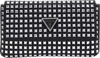 Guess Femme, Sacs, Noir, Taille: ONE Size Zalina Flap Clutch